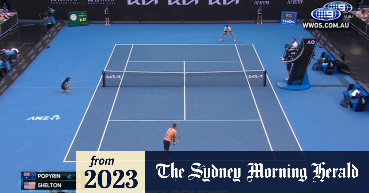 Video: Match Highlights: Alexei Popyrin v Ben Shelton